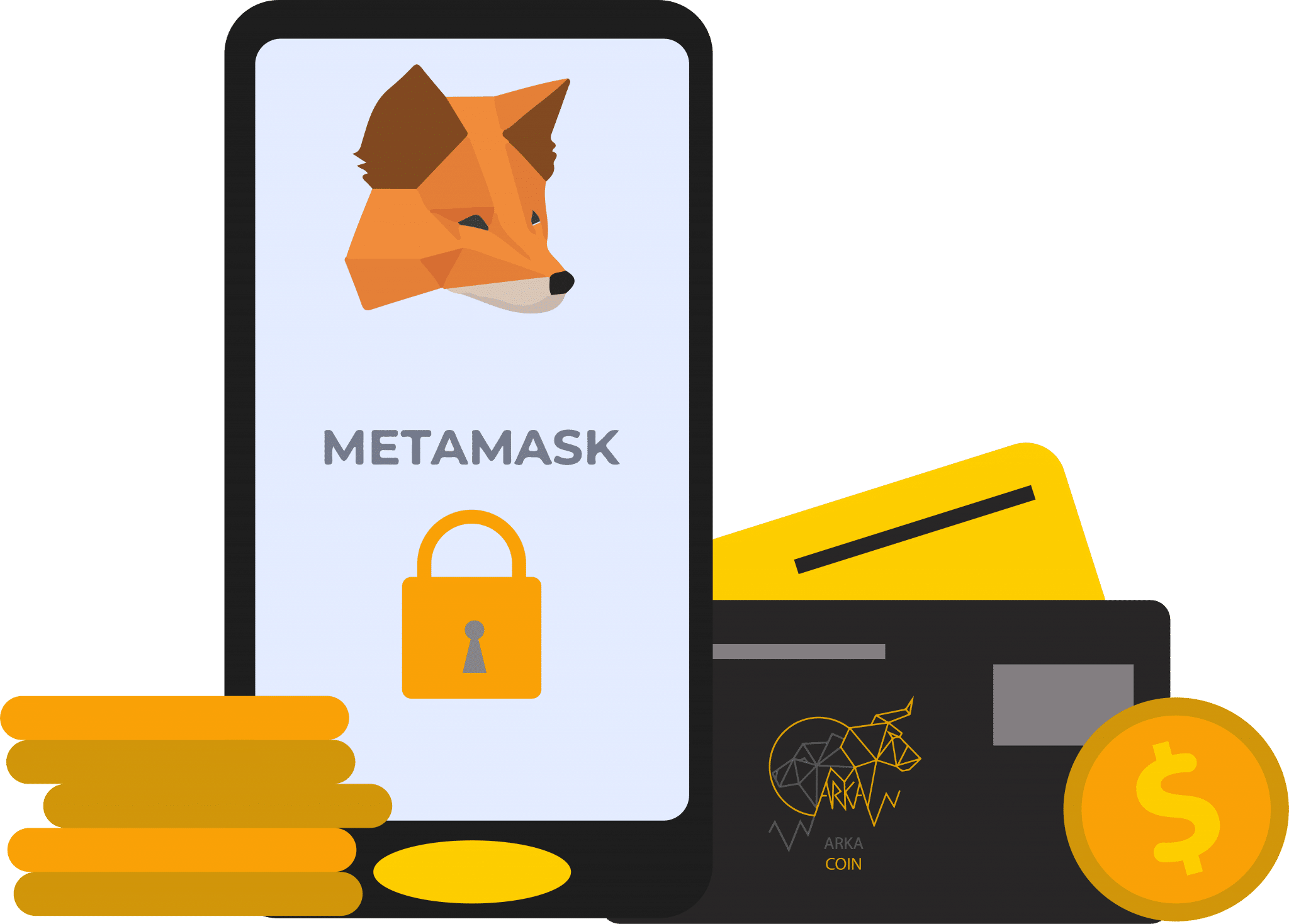 کیف پول (متاماسک) metamask wallet - آرکاکوین