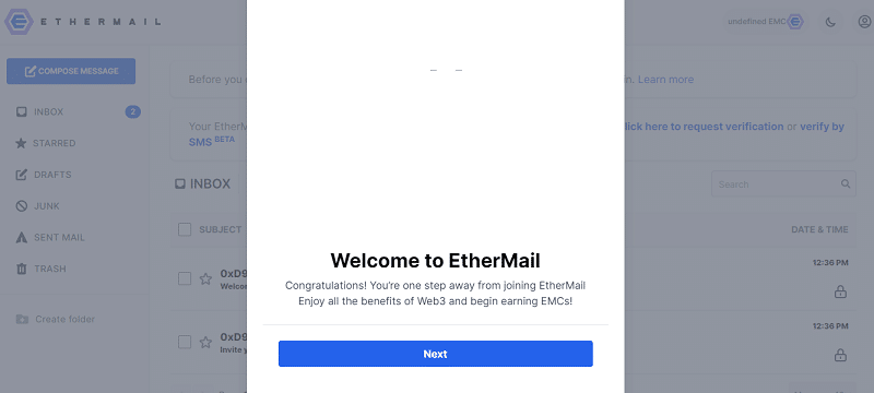 اترمیل (EtherMail) چیست و چه کاربردهایی دارد؟ - آرکاکوین
