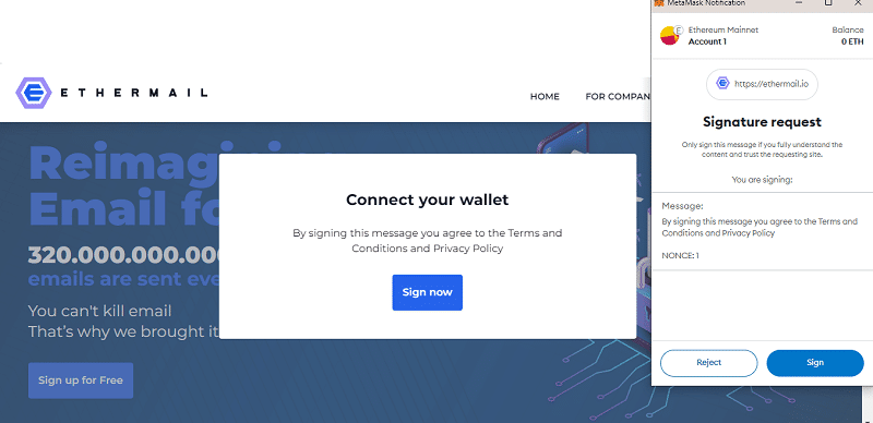 اترمیل (EtherMail) چیست و چه کاربردهایی دارد؟ - آرکاکوین